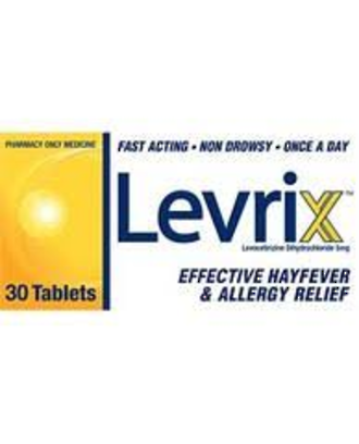 Levrix Antihistamine 5mg Tablets 30 – Beauty Bible